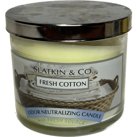 Slatkin & Co. | Accents | Bath Body Works Slatkin Co Fresh Cotton ...